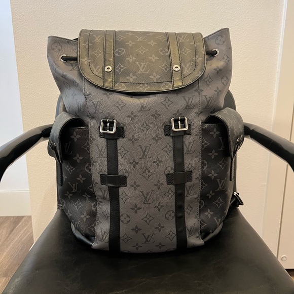 Louis Vuitton | Bags | Louis Vuitton Christopher Backpack In Monogram ...